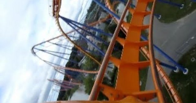 Behemoth (on-ride POV) : Canada's Wonderland (Vaughan, Ontario, Canada)