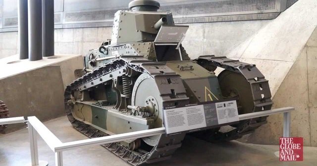 Restoration of WWI and WWII Tanks : Canadian War Museum (Ottawa ...