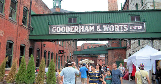 Pure Spirits Oyster House, Distillery District : Distillery District ...