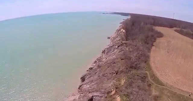 Hawk Cliff - aerial view : Port Stanley (Port Stanley, Elgin County ...